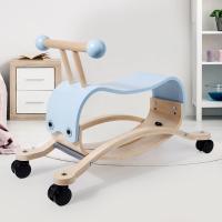 China Mail Packing Y Wooden Kiddie Ride Horse Montessori Educational Activity for Toddlers for sale