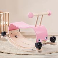 China Mail Packing Y Wooden Kiddie Ride Horse Montessori Educational Activity for Toddlers for sale