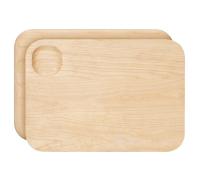 China 10 X 7 Inch Birch Wood Cutting Board Coated with Food-Safe Mineral Oil Wax Finish for sale