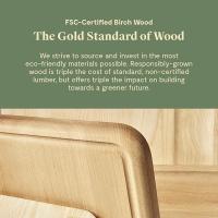 China 10 X 7 Inch Birch Wood Cutting Board Coated with Food-Safe Mineral Oil Wax Finish for sale