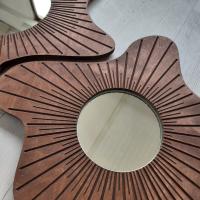 China Beautiful Home Decor Wall Mirror Set of 3 for Dining Room and Entryway Decoration for sale
