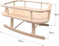 China TIMBER Wooden Cat and Small Dog Bed Portable Elevated Pet Bed Swing Chair for Relaxing for sale