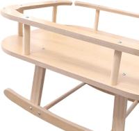 China TIMBER Wooden Cat and Small Dog Bed Portable Elevated Pet Bed Swing Chair for Relaxing for sale