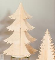 China High Quantity Advantage 202407 Christmas Decor Wooden Trees Custom for sale