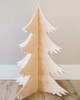 China High Quantity Advantage 202407 Christmas Decor Wooden Trees Custom for sale