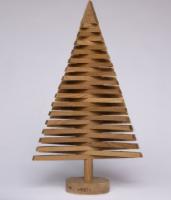 China High Quantity Natural White Oak Wood Christmas Tree Sustainable and Space Saving Function for sale