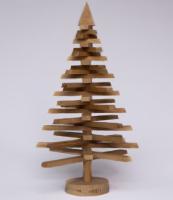 China High Quantity Natural White Oak Wood Christmas Tree Sustainable and Space Saving Function for sale