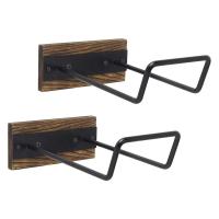 China Living Room Furniture Multi Sports Ball Storage Rack with Burnt Wood Wall Mount Backing for sale