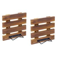 China Custom size Rustic Burnt Solid Wood and Black Metal Wire Wall Mounted Plate Display Rack for sale