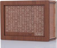 China 7.87 * 5.71 * 2.64 inch Wooden Money Banks for Adults Customizable and Durable for sale