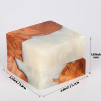 China Elegant Single Slot Wooden Ring Box for Small Handmade Vintage Jewelry Packaging for sale