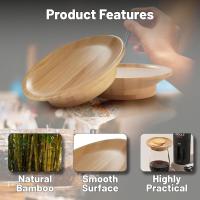 China Make Your Party Stand Out Bamboo Wooden Wine Glass Topper for Wine Cup Bowl Coasters for sale
