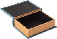 China Handmade Wood Decorative Book Shaped Trinket Storage Box with Silk-Screen Printing/Burned for sale