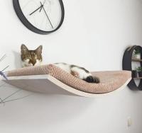 China Home Furniture Wooden Perch Shelf Sleeper Place With Soft Pillow for Babies and Kids for sale
