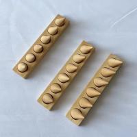 China Custom Order Wooden Finger Jewelry Display Stand with Smooth Finishing and Competitive for sale