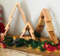 China Wooden Christmas Tree AS YOUR REQUEST Perfect for Creating a Festive Ambience for sale