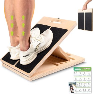 China Eco-friendly Adjustable Incline Board for Calf Stretcher Portable and Custom Size for sale