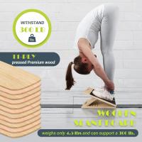 China Eco-friendly Adjustable Incline Board for Calf Stretcher Portable and Custom Size for sale