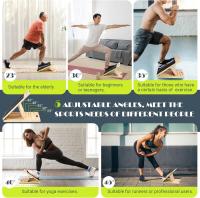 China Eco-friendly Adjustable Incline Board for Calf Stretcher Portable and Custom Size for sale