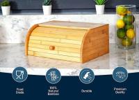 China Keep Your Bread Fresh and Your Kitchen Organized with Our Assembly Required Storage Bo for sale