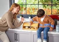 China Keep Your Bread Fresh and Your Kitchen Organized with Our Assembly Required Storage Bo for sale