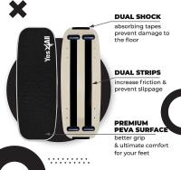 China Customized Logo Sports Balance Board for Improved Core Strength and Balance Control for sale