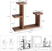 China Living Room Display Rack for Succulent Herbs Square Environmental Flower Shelf Holder for sale