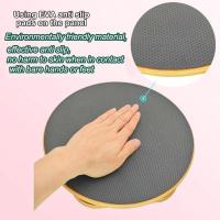China Rustic Style 12 Inch Wooden Balance Board Anti-Skid Dance Wobble Board for Home Decor for sale