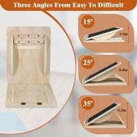 China Wooden Slant Balance Board for Home Decoration and Portable Physical Calf Stretching for sale