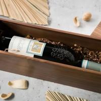 China Exquisite Walnut Wood Wine Box Wooden Box for Wedding Gift Pine Wine Champagne Box for sale