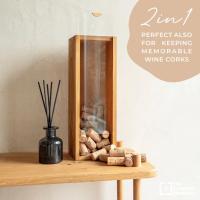China Rectangle Wooden Wine Box Engraved Personalized Bottle Box Unique Birthday Gift Idea for sale