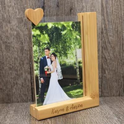 China Wooden Desktop Picture Frame for Personalized Photo Printing at Unforgettable Moments for sale