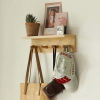 China Efficiently Organize Your Entrance with this Wooden Hook Rack Stocked and Ready to Ship for sale