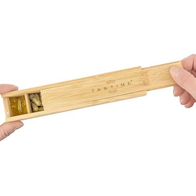 China OEM/ODM Acceptable Custom Wood 7 Day Tablet Organizer for Vitamins and Supplements for sale