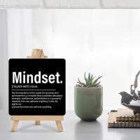 China Varnished Home Decorations.Gifts Inspirational Motivational Wooden Sign for Office Desk for sale