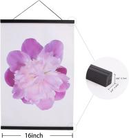 China Customized Logo Acceptable Wood A4 6X24 16X22 16X20 Hanger Poster Frame 16 Inch Wide for sale