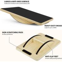 China Custom Handle Wooden Slant Board for Professional Fitness in Europe Regional Feature for sale