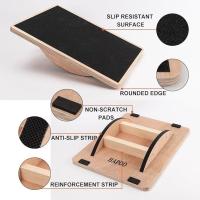 China Custom Handle Wooden Slant Board for Professional Fitness in Europe Regional Feature for sale