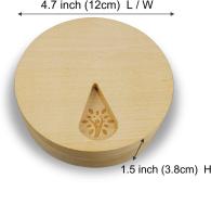 China Customizable 7-Day Pill Holder Wood Weekly Pill Organizer for Medicine and Vitamins for sale