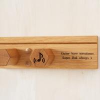 China Wood Wall Mount Bracket Guitar Display Stand Personalised for Your Performance Space for sale