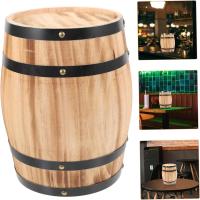 China Wooden Whisky Wine Barrel Natural Wood Barrel Box for Honey Tofu for sale