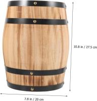 China Wooden Whisky Wine Barrel Natural Wood Barrel Box for Honey Tofu for sale