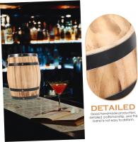China Wooden Whisky Wine Barrel Natural Wood Barrel Box for Honey Tofu for sale