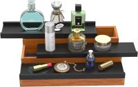 China Customized Logo Acceptable Wooden Cologne Stand Perfume Organizer with Hidden Comp for sale