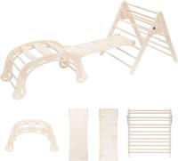 China Functional Design Multifunction Triangle Folding Climbing Slide Set for Balance Training for sale