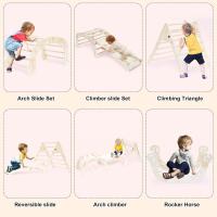 China Functional Design Multifunction Triangle Folding Climbing Slide Set for Balance Training for sale