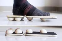 China Wooden Foot Exerciser Balance Board for Preventing Fallen Arches Classic Design Style for sale