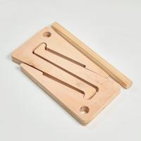 China Acceptable OEM/ODM Wooden Laptop Stand for Mac Book Ergonomic Workspace Desk Accessory for sale