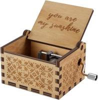 China Gift Package Solid Wood Sunshine Music Boxes for Birthday Christmas Valentine's Day for sale