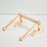 China Acceptable OEM/ODM Wooden Laptop Stand for Mac Book Ergonomic Workspace Desk Accessory for sale
